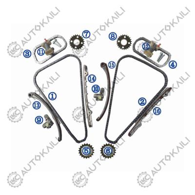 China Timing chain kit for LS V8 3.9L 3949cc 97-01 for sale