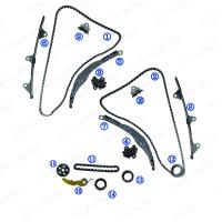 China Plastic PA66 / PA46 Timing Chain Kit For Kia Carnival EX, LX, SX, SX Prestige 3.5L G6DT V6 22-25 for sale