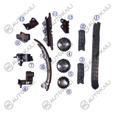 China Timing Chain Kit For INFINITI QX4 VQ35DE V6 3498cc  01-03 for sale