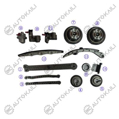 China Timing Chain Kit For INFINITI G35  VQ35DE V6 3.5L 04-07 for sale