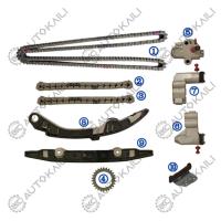 China Timing Chain Kit For INFINITI FX35 3.5L VQ35HR 08-12 for sale