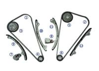 China Plastic PA66 / PA46 Timing Chain Kit For INFINITI FX45 VK45DE V8 4.5L 03-08 for sale