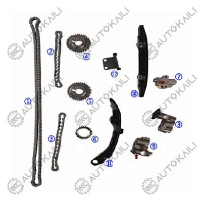 China Timing Chain Kit For INFINITI G35 VQ35DE V6 3.5L 03-05 for sale
