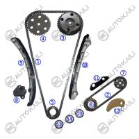 China Timing Chain Kit For CX-7 Petrol L3VDT 2.3T 07-12 for sale