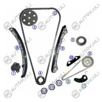 China Timing Chain Kit For MAZDA 3 Petrol LF5H / LF5W 2.0L 08-14 for sale