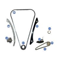 China Plastic PA66 / PA46 Timing Chain Kit For MAZDA 2.0L IVCT TURBO 2012-2015 for sale
