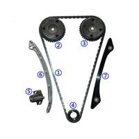 China Plastic PA66 / PA46 Timing Chain Kit For MAZDA 2.0L IVCT TURBO 2012-2015 for sale