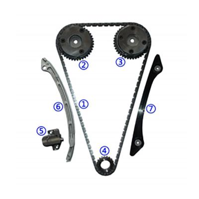 China Plastic PA66 / PA46 Timing Chain Kit For MAZDA 2.0L IVCT TURBO 2012-2015 for sale