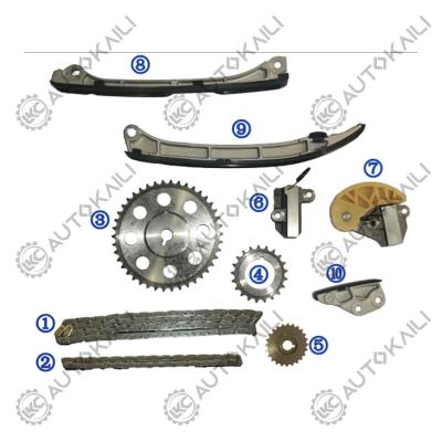 China Plastic PA66 / PA46 Timing Chain Kit For MAZDA  CX-5 KE Diesel SHY4/SHY6 2.2L 12-18 for sale
