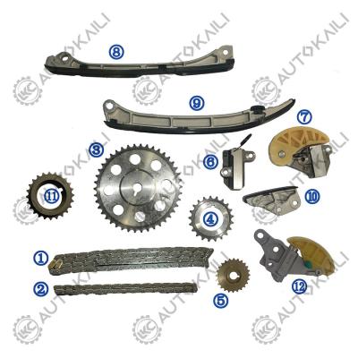 China Plastic PA66 / PA46 Timing Chain Kit For MAZDA CX-5 KF Diesel SHY6 2.2L 17-18 for sale