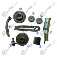 China Timing Chain Kit For 4M41T MONTERO/PAJERO/SHOGUN/TRITON  DOHC 16V 3.2L 1999-2005 for sale
