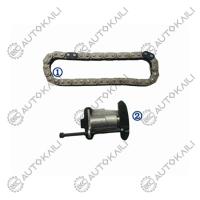 China Plastic PA66 / PA46 Timing Chain Kit For MITSUBISHI Outlander II 4x4CW7W HTH16V115 (156) off-road Diesel 4HK/4HN 2.2L 07-12 for sale