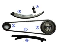 China FIAT PALIO SIENA IDEA STRADA Timing Chain Kit 04777699AA 112L  Wear Resisting for sale