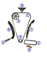 China ROEWE 15S4U 15S4G Engine Timing Chain Kit 10025619 8*136L 10049204 8*52L for sale
