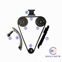 China Timing chain kit for GM/CHEVROLET/BUICK/Cadillac 2.0-A 2.4-B Cobalt HHR Equinox Malibu Hybrid 24461834 148L 12608580 for sale