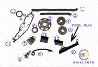 China GA14DE GA16DE Timing Chain Kit For NISSAN AD RESORT ALMERA 13028-53Y00 80L 13070-53Y10 for sale