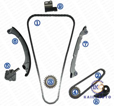 China 148L PE01-12-500A Mazda 3 Timing Belt Kit GS Sedan Hatchback SV Sport CX-5 GS GT GX3 Axela 6 Atenza CX4 PE01-12-201 for sale