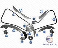 China Subaru Legacy Outback Timing Chain Kit 3.6L EZ36D 13143AA081 154L 13142AA080 for sale