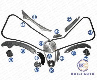 China Subaru Legacy Outback Timing Chain Kit 3.6L EZ36D 13143AA081 154L 13142AA080 for sale