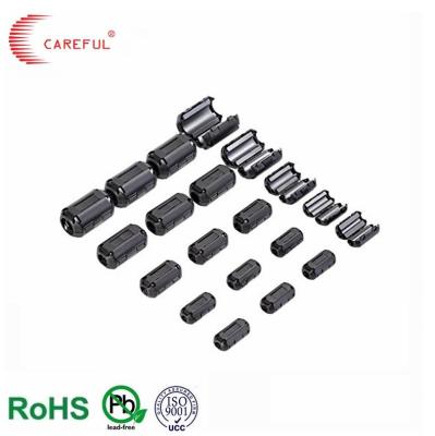 China RFI EMI Noise SCRC90B Ferrite Split Core Snap On NiZn Material for sale