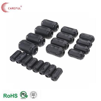 China SCRC35B Flat Black RFI EMI Noise Suppressor Cable Clip 4mm for sale