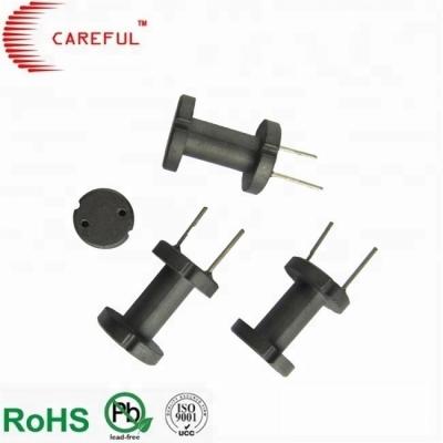 China NiZn MnZn Ferrite Drum Core 2 Pins DR Type Magnet Composite for sale