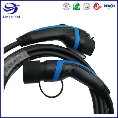 China 16A 230V EV Charging Cable IP55 Type 2 Charging Cable Car Wiring Harness for sale