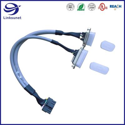 China DB9 DB15 Add 43025 3.0mm Connector Wire Harness For Automobile Rearview Mirror for sale