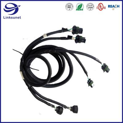 China Automobile Wiring Harness with Metri Pack 280 1 row PA Crimp Connector for sale