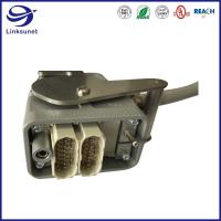 China Heavy Duty Wiring Harness with Han E 600V Male Crimp PC Connector for sale