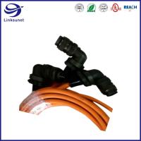 China Heavy Duty Wiring Harness with Mil 5015 Type Aluminum Alloy Connectors for sale