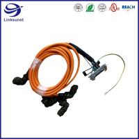 China Heavy Duty Wiring Harness with Mil 5015 Type Aluminum Alloy Connectors for sale