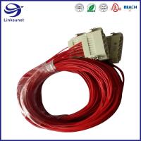 China Gaming machines Wiring Harness with Han A 16A 16pin Grey Rectangular Connectors for sale