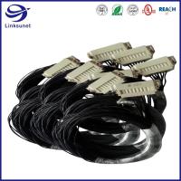 China Gaming machines Wiring Harness with Han A 16A 16pin Grey Rectangular Connectors for sale