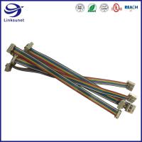 China Control Panel Wire Harness with Epic Circular 2.54mm IDC Connector add 3M Ribbon Cable for sale