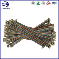 China Custom wiring harness with 3811 1.27mm connector add 26AWG PVC Flat Cables for sale