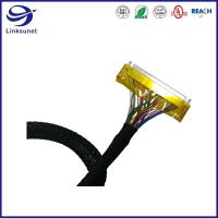 China LVDS Wire Harness with DF14 1.25 mm add FI - X 1.0mm Connectors for sale