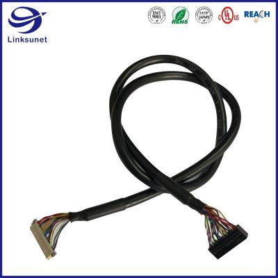 China Automobile Wiring Harness with DF19 PA AC100V Receptacle Connector for sale