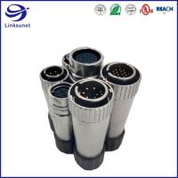 China Telecommunications Wire Harness with LF Zinc Alloy Bayonet Lock PPS Connectors for sale