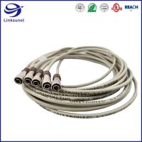 China Telecommunications Wire Harness with LF Zinc Alloy Bayonet Lock PPS Connectors for sale
