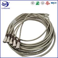 China Telecommunications Wire Harness with LF Zinc Alloy Bayonet Lock PPS Connectors for sale