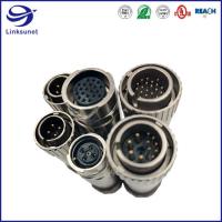 China Telecommunications Wire Harness with LF Zinc Alloy Bayonet Lock PPS Connectors for sale