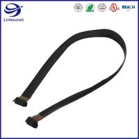 China 3m Flat Cable assembly with FX2 Socket 1.27mm AC 125 V Connector for sale