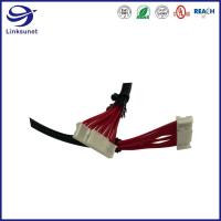 China Industrial wire harness with PA 1 Row 2.0mm Crimp Receptacle connector for sale