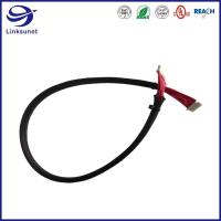 China Industrial wire harness with PA 1 Row 2.0mm Crimp Receptacle connector for sale