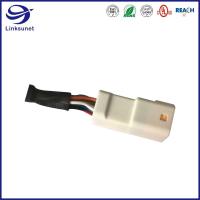 China Motorcycle wiring harness with JWPT 2.0mm Plug Waterproof Connector for sale