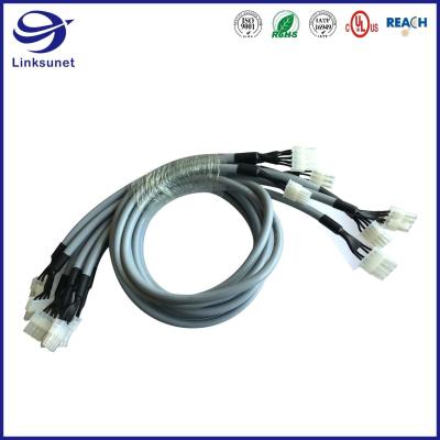 China Custom automobile wiring harness with 43025 Latch Lock Receptacle Connectors for sale