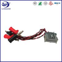 China Servo Driver Wire Harness with 1007 24AWG Cable add 34729 2.54mm Connectors for sale
