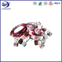 China Custom automotive wiring harness with Brown 2.54mm 5 rows Connector for sale