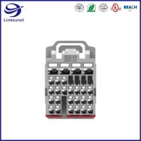 China 5Row 2.54mm 28Pin TE Connnectivity AMP Connectors for Automotive wire harness for sale